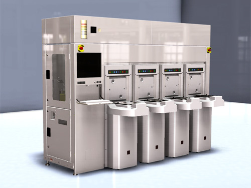 4 Port | 300mm EFEM/ソーターシリーズ | EFEM/ソーター "Freedom ®" | 半導体関連生産設備 | 製品情報 | 製品情報 | 平田機工株式会社